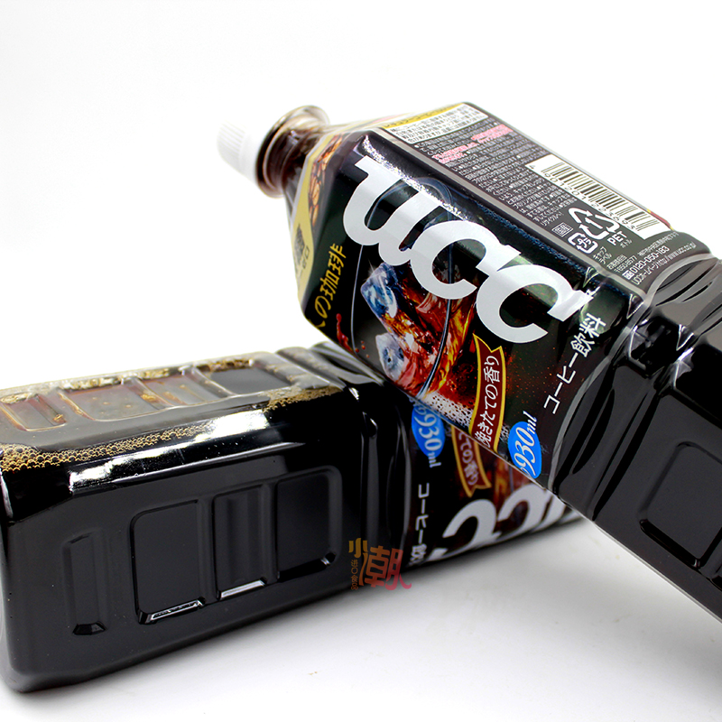 现货日本进口食品上岛UCC职人即饮纯咖啡饮料下午茶饮品瓶装930ml_虎窝淘