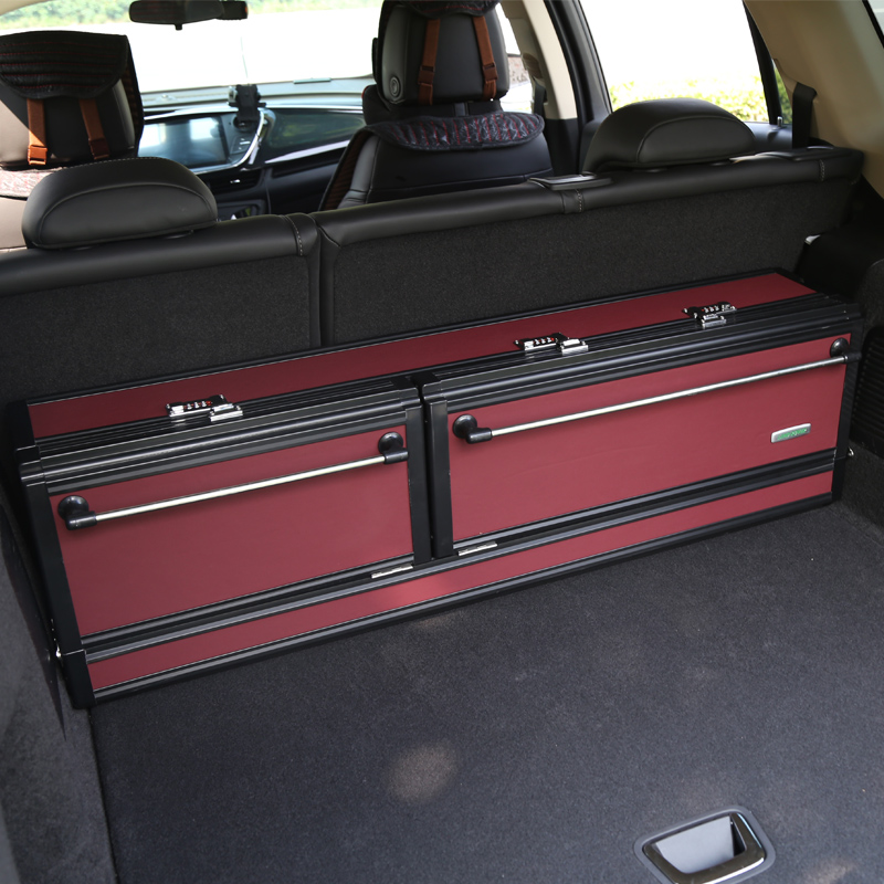 汽车后备箱储物箱奔驰GLK GLC S级GLS GLE收纳箱ML GLA专用整理箱_虎窝淘