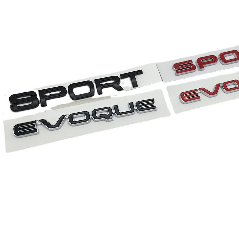 适用于陆风X7改装路虎前机盖RANGE ROVER字母标志极光后尾车标EVO_虎窝淘