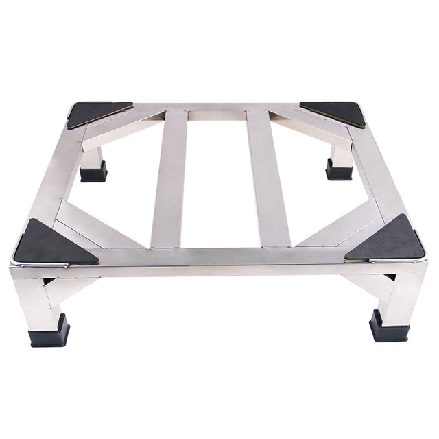 Stainless steel washing machine base bracket Haier special roller pad ...