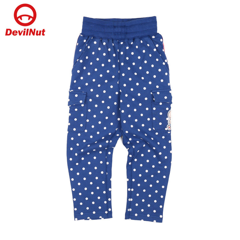 DEVIL NUT潮牌恶魔童装休闲简约卫裤直筒运动裤-DN KIDS AET_虎窝淘