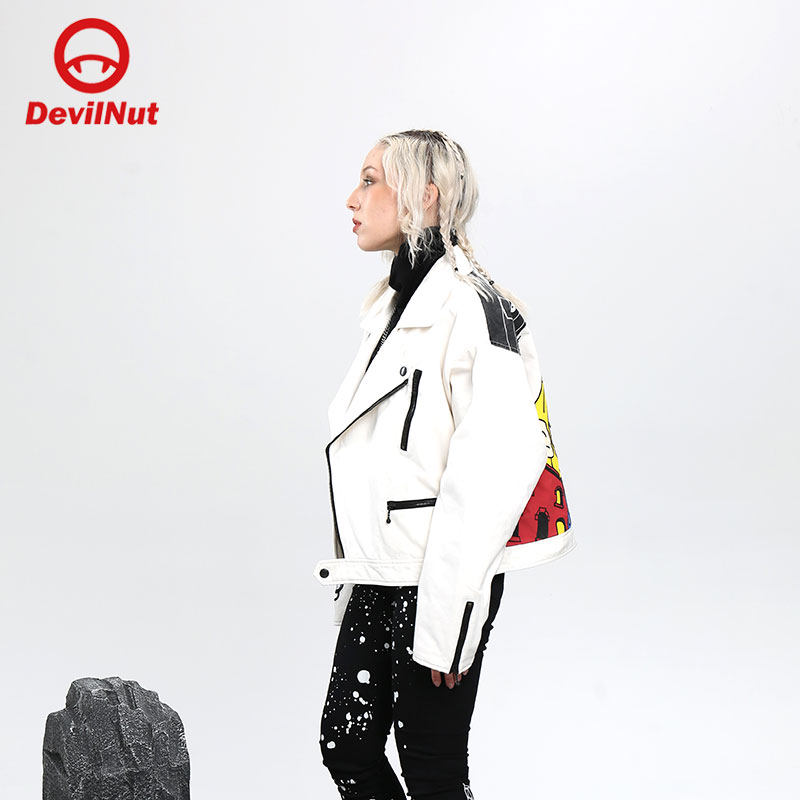 DEVIL NUT潮牌恶魔 21冬季新款潮流棉服女款夹克超飞侠 ATO_虎窝淘