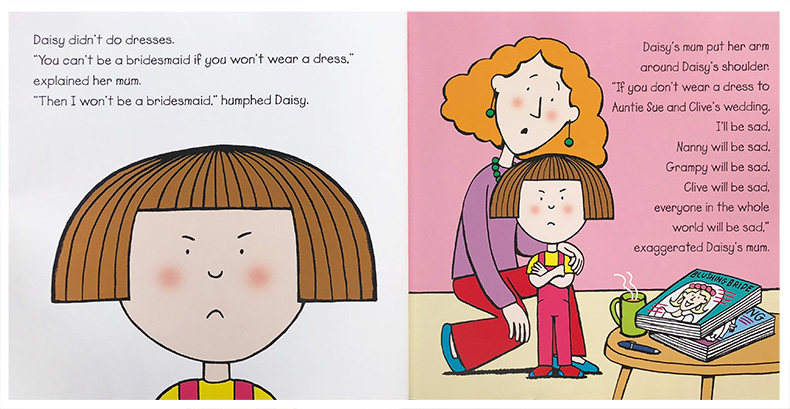 进口英文原版黛西系列 Daisy: Yuk!儿童启蒙早教益智读物故事图文书吴敏兰书单推荐自我认同主题绘本亲子睡前英语共读2-6-8岁_虎窝淘