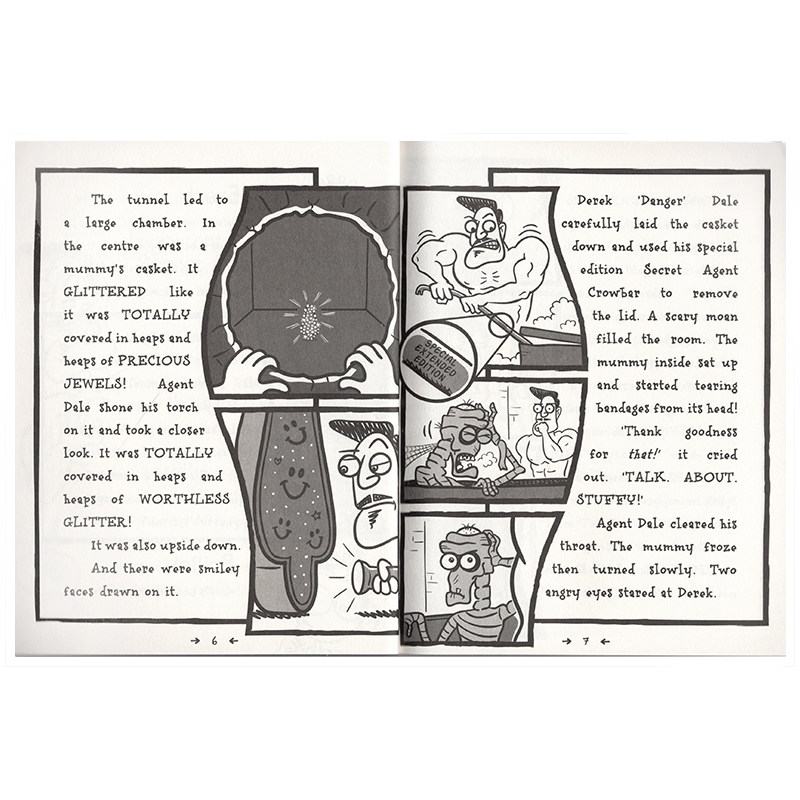 英文原版学乐Eric Vale系列爱幻想的艾力克3册 Eric Vale: Epic Fail/Super Male/ Off The ...