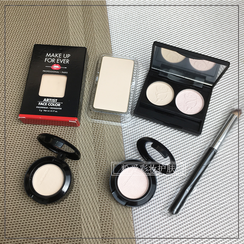 玫珂菲make up forever哑光单色高光小样分装H100 H102泪沟神器_虎窝淘