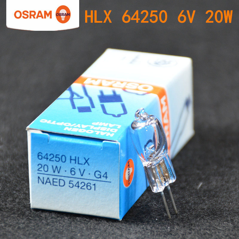 OSRAM欧司朗卤素灯珠HLX64250 6V 10W20W显微镜手术无影灯泡64225_虎窝淘
