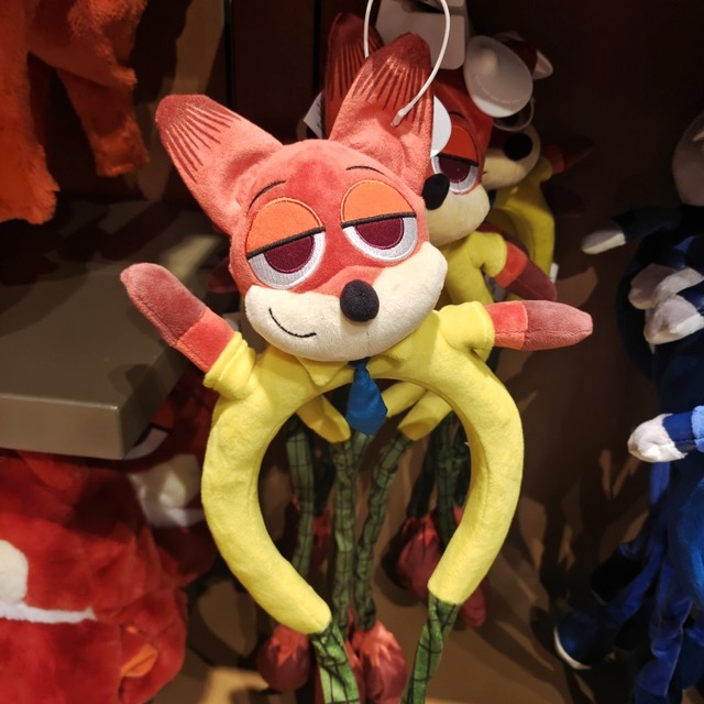 Rental Shanghai Disney genuine rental Judy Rabbit Fox headband couple ...
