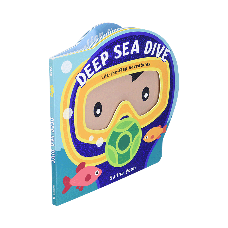 英文原版 Deep Sea Dive深海潜水纸板书英文版进口英语原版书籍_虎窝淘