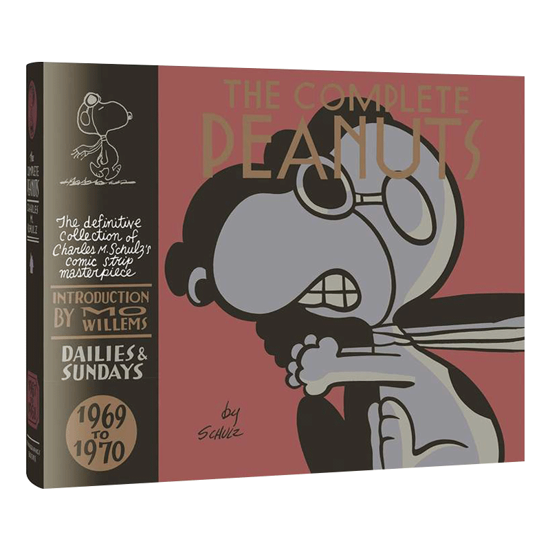英文原版 The Complete Peanuts 1969-1970史努比漫画10英文版花生漫画50周年全集进口英语原版书籍_虎窝淘