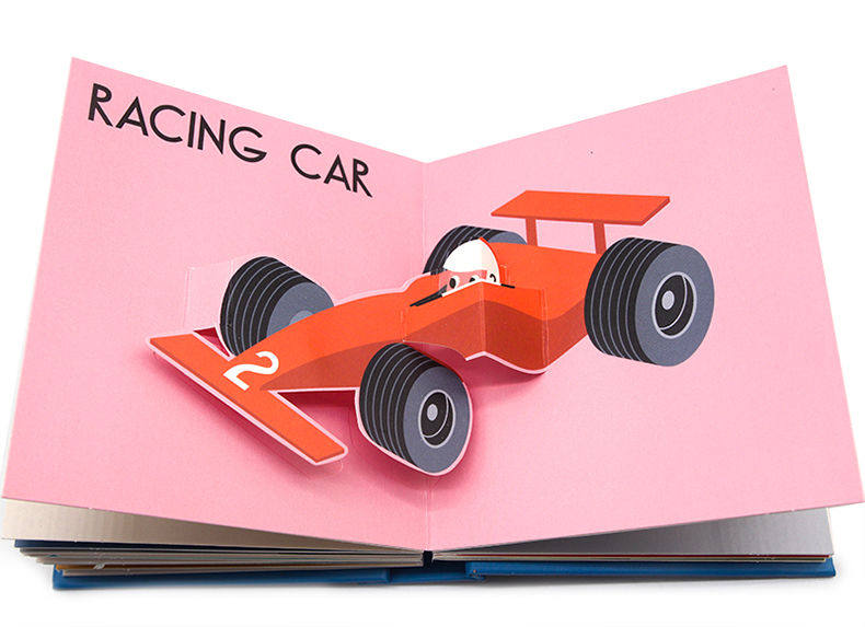 英文原版绘本 Pop up Things That Go交通工具启蒙立体小书英文版儿童英语启蒙认知精装进口原版书籍_虎窝淘