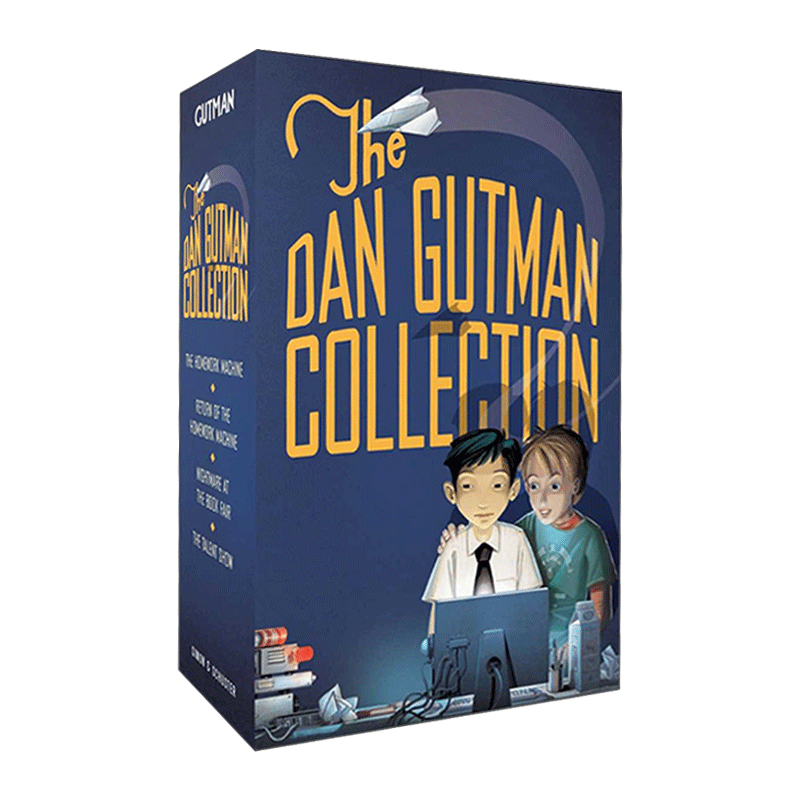 英文原版 The Dan Gutman Collection神奇的家庭作业机器英文版进口英语原版书籍儿童图书_虎窝淘