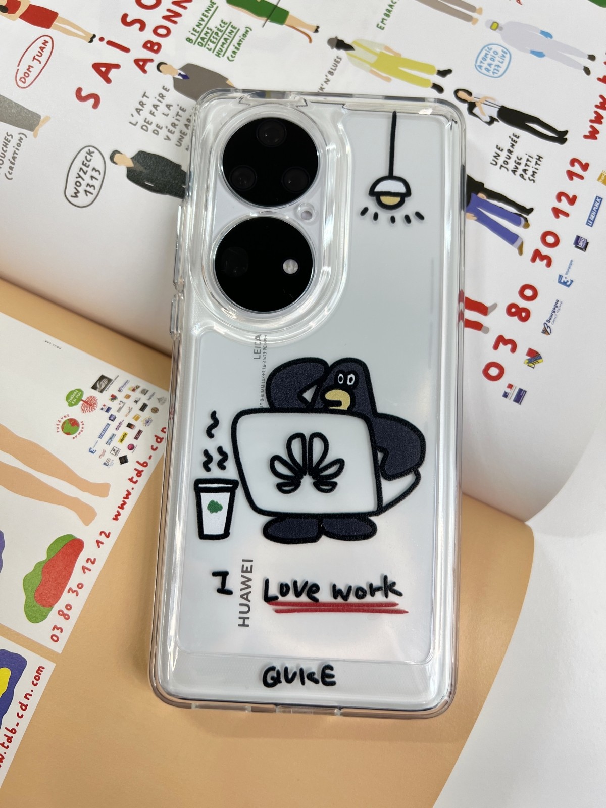 趣壳适用华为p50pro透明mate50手机壳mate40可爱nova10/9/8保护套p40/p40pro太空壳通透不发黄防摔_虎窝淘