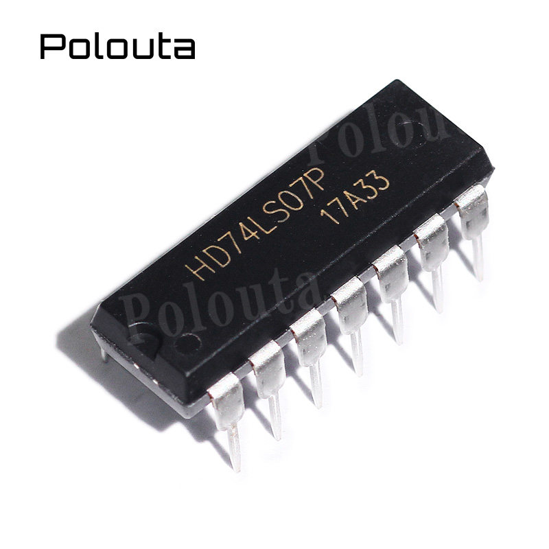 SN74LS07N HD74LS07P 74LS07 DIP-14缓冲器/线路驱动器芯片直插_虎窝淘