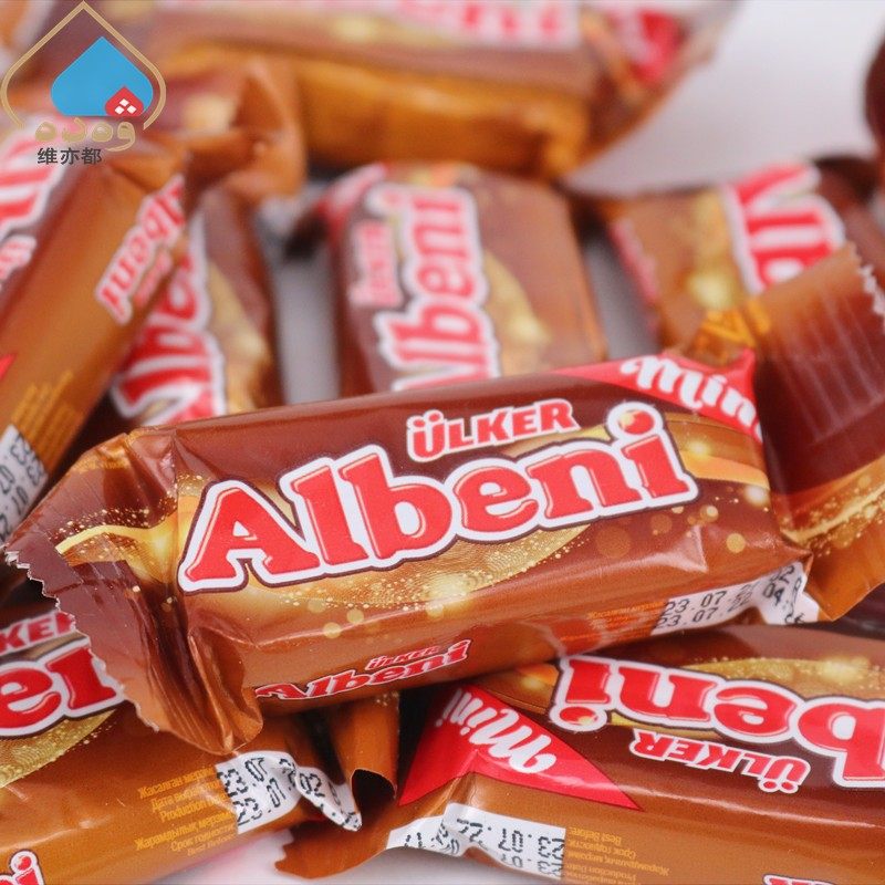 优客阿乐巴尼Albeni牛奶夹心巧克力450克Mini哈萨克斯坦进口零食_虎窝淘