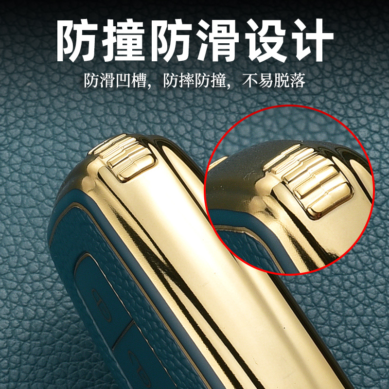 适用丰田卡罗拉钥匙套凯美瑞雷凌亚洲龙狮汉兰达荣放chr壳扣包男_虎窝淘