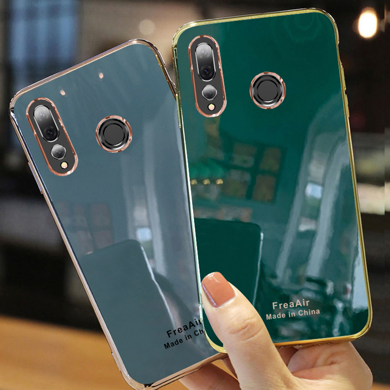 适用华为nova4手机壳奶奶灰高档nova4e保护套个性创意超薄nova4E电镀硅胶软边全包防摔时尚潮男女ins新款牛油_虎窝淘