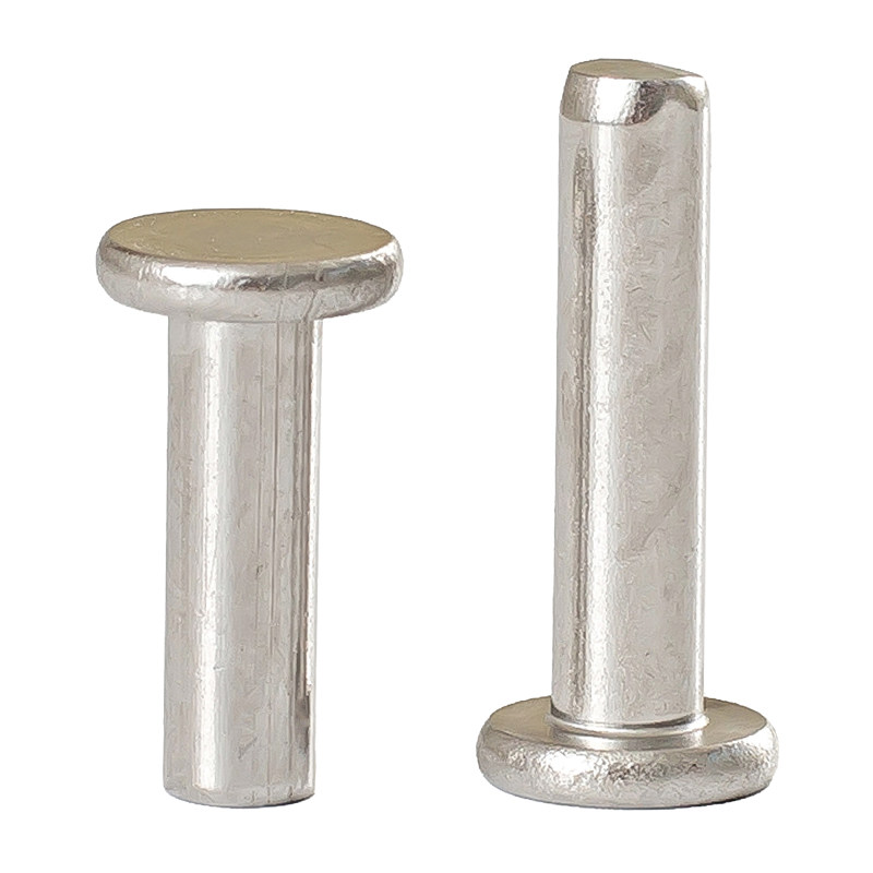 M2M2.5M3M4M5GB109不锈钢304平头铆钉实心铆钉手打敲击式铆钉压铆_虎窝淘