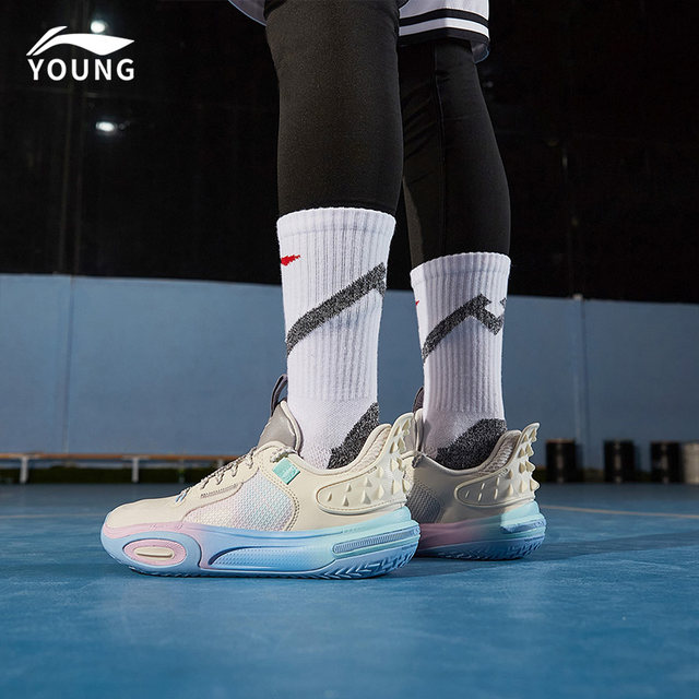 Li Ning Boys City 11 Basketball Shoes Men's Big Children's Shoes Wade ...