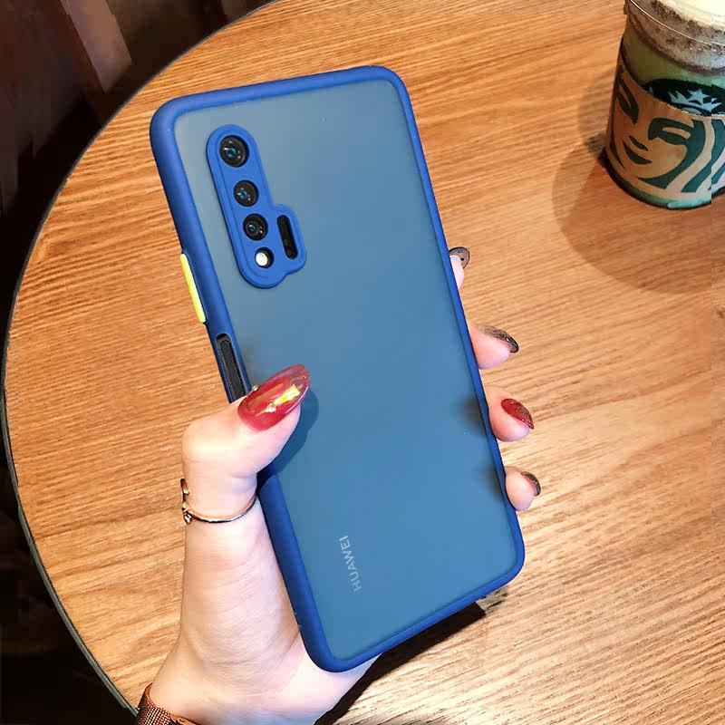适用华为nova6手机壳nova6se全包防摔男女款磨砂壳nova6 4g全包镜头5G版摄像头个性创意网红ins保护壳套nove_虎窝淘