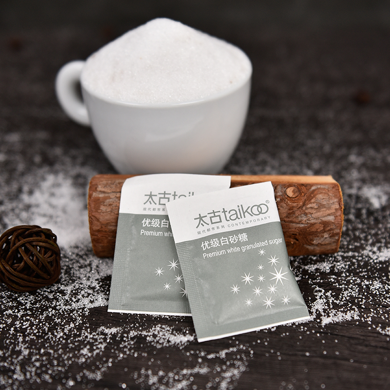 Taikoo/太古白糖包易溶解白砂糖咖啡调糖伴侣太古白糖5g*50包_虎窝淘