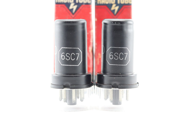 全新美国原盒音乐符号/GE/RCA/KEN-RAD/喜万年 6SC7/6sc7电子管_虎窝淘