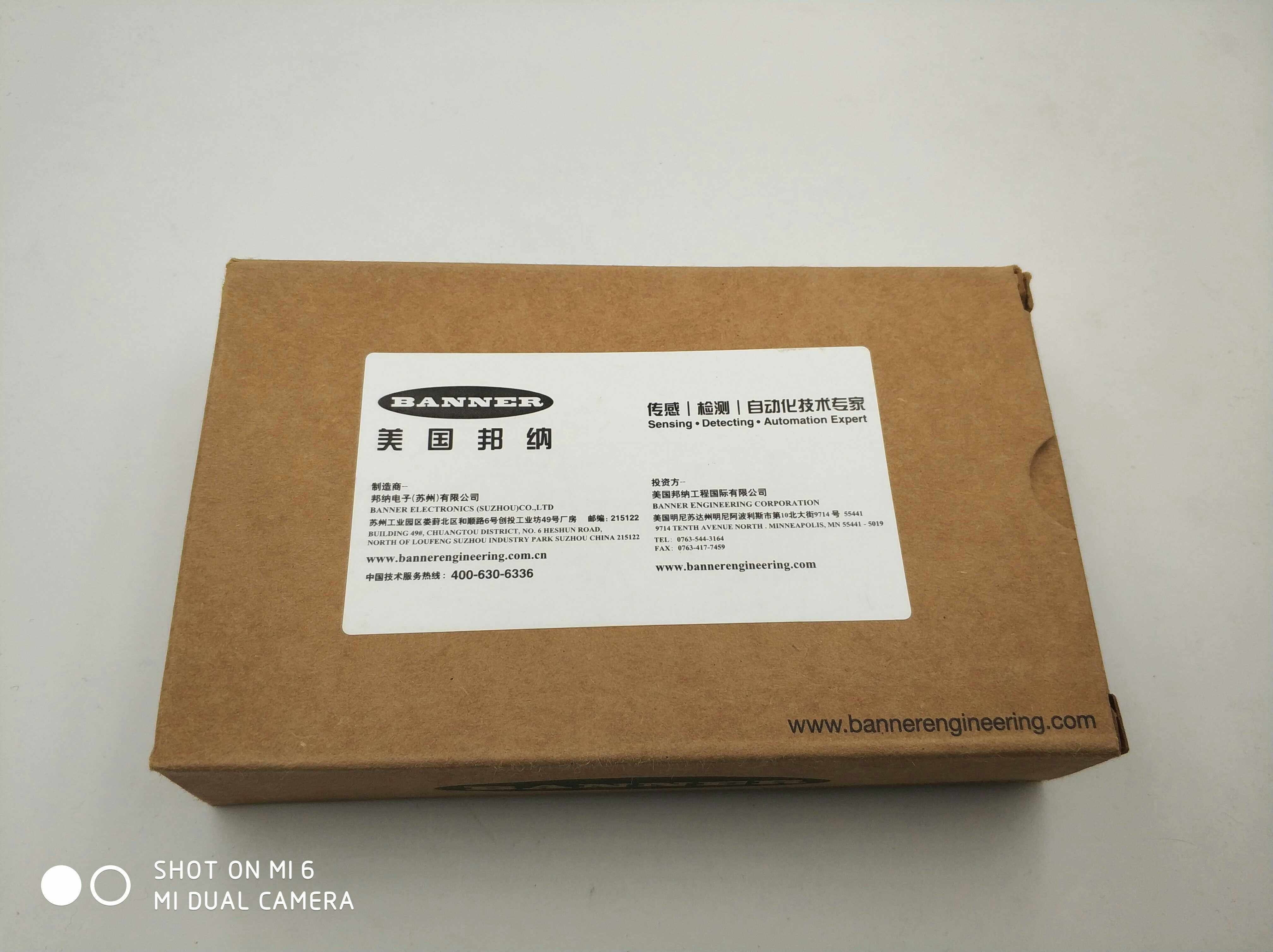 原装正品美国邦纳banner圆柱型光电开关传感器S18SN6D S18SP6D_虎窝淘