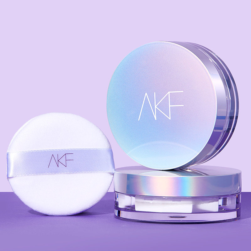 AKF散粉新款控油定妆持久蜜粉饼旗舰防水油皮防汗不脱妆官方正品_虎窝淘