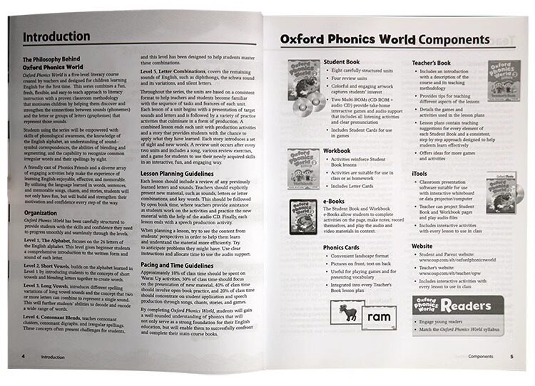 牛津少儿英语自然拼读教材 Oxford Phonics World 2 Teacher's Book教师用书 OPW幼儿语音_虎窝淘