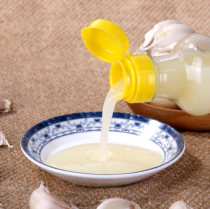 清记大蒜汁鲜榨蒜汁纯原蒜汁凉菜调味料炖汤拌菜佐料150ml*4瓶_虎窝淘