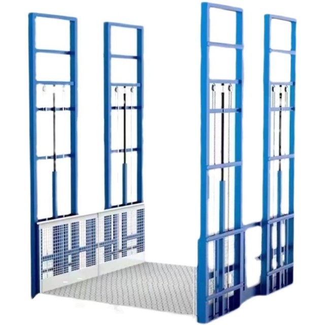 Lifting freight elevator, factory elevator, freight elevator guide rail, hydraulic platform ...