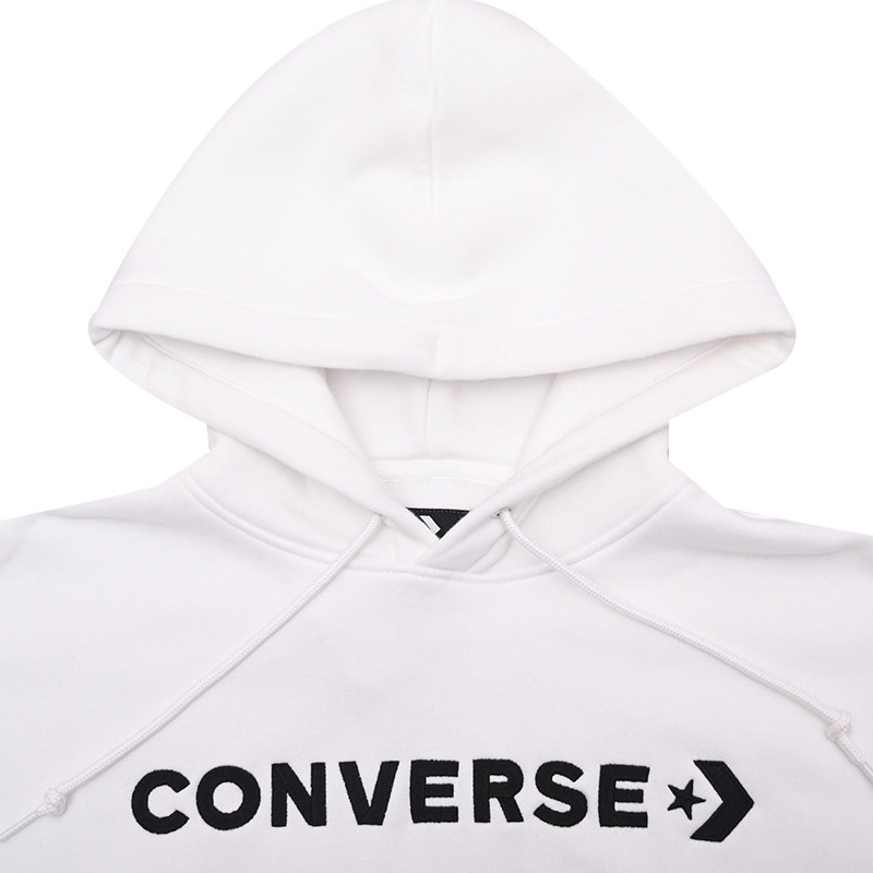 Converse匡威2021运动加绒套头连帽卫衣女子10021657-A02-A01-A08_虎窝淘
