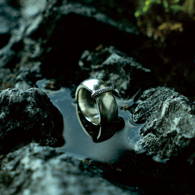 EnSage X DOUBLURE联名系列日本设计师尾戒 925纯银手工无名指_虎窝淘