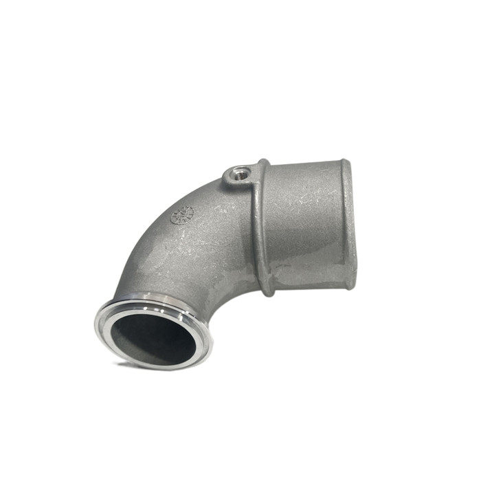 适用于康明斯6BT5.9 6D102挖机增压器排进气铝管弯头 3918327卡箍_虎窝淘
