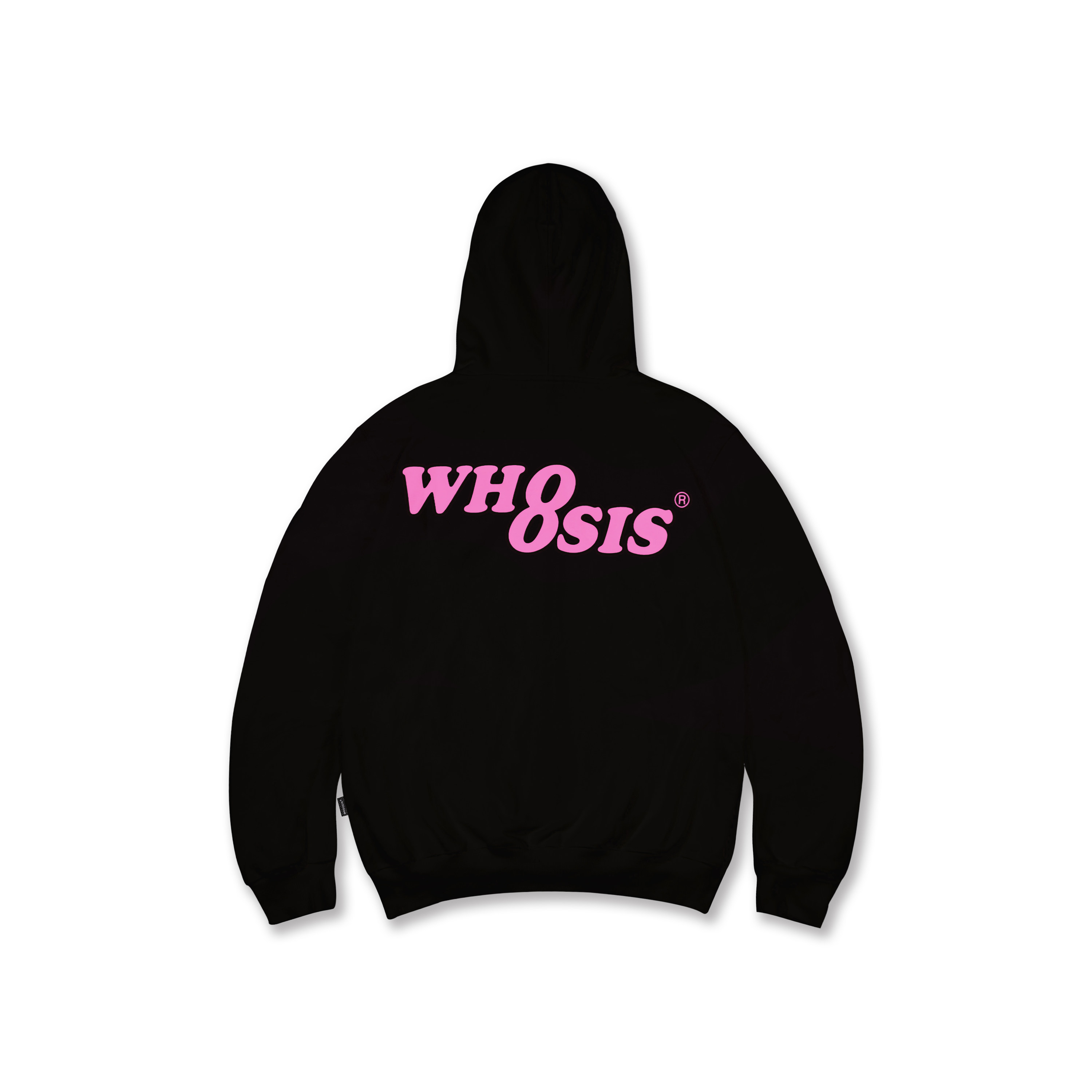 WHOOSIS（不知其名）经典8字logo拉链帽衫连帽卫衣情侣休闲美式男_虎窝淘