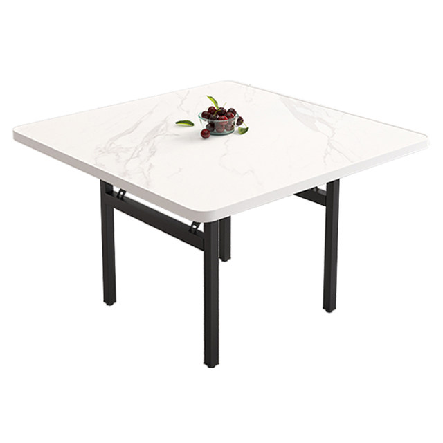 Simple 80x80 small square table for home rental house for dining small ...