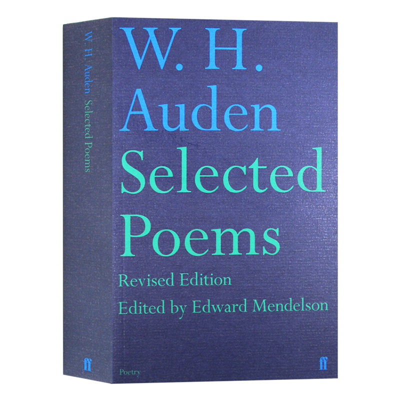 奥登诗选英文原版 W.H.Auden Selected Poems外国诗歌 Wystan Hugh Auden奥登诗集另一种时间Another ...
