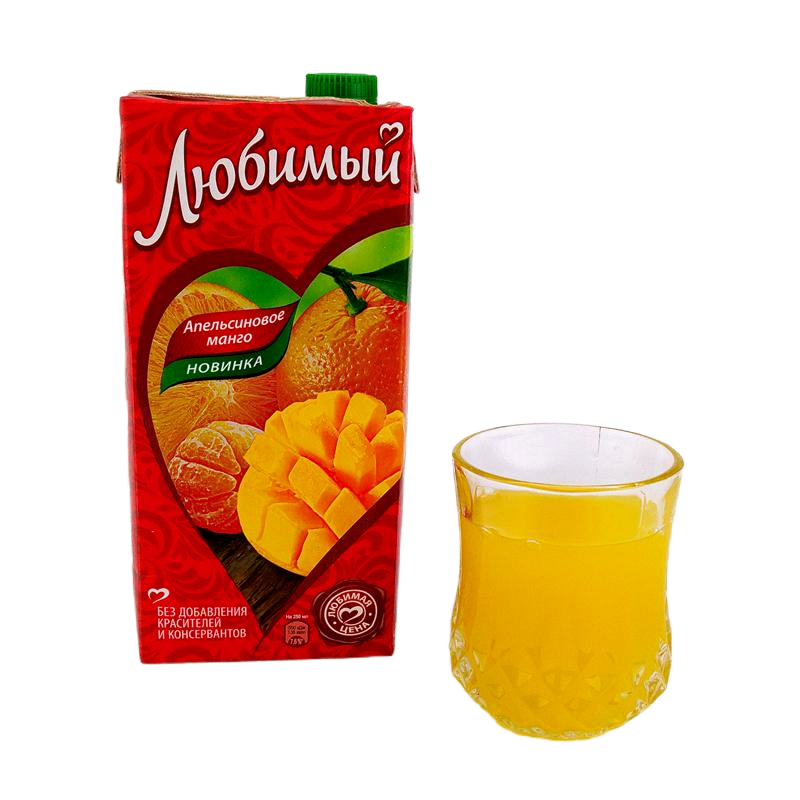 950ML*2瓶包邮俄罗斯进口果汁饮料喜爱果汁橙汁草莓石榴水蜜桃_虎窝淘