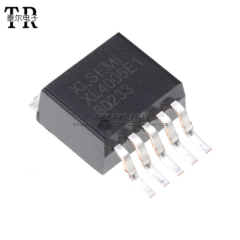 原装正品 贴片 XL4005E1 32V/5A/300KHZ 降压IC DC-DC TO-263_虎窝淘