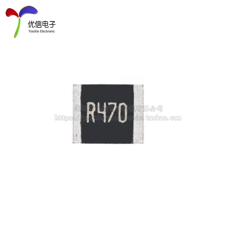 原装1210贴片电阻0.47R(R470)±5% 0.5W 1210W2J047KT5E（10只）_虎窝淘