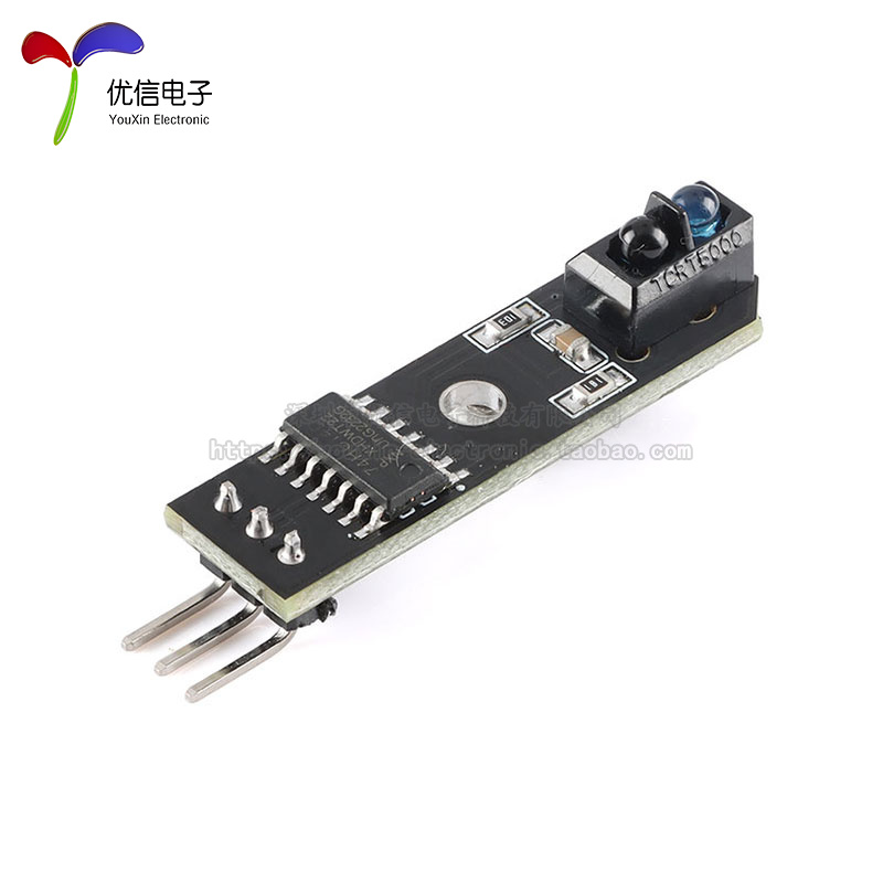 【优信电子】TCRT5000新款寻迹模块/传感器/探头智能小车红外_虎窝淘