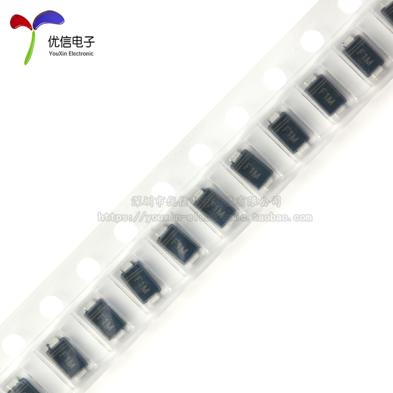 原装正品 DFR1M F1M SOD-123F 1000V/1A贴片快恢复二极管 10只_虎窝淘