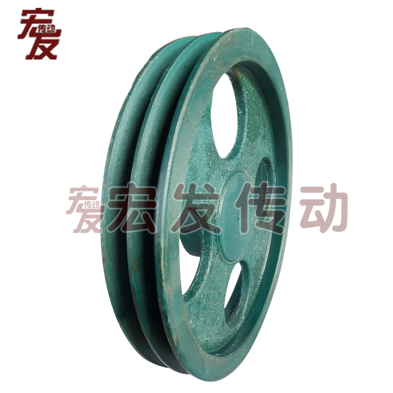 轻型三角皮带轮 A型双槽 A2-165 178 190 204 216 230 250 280_虎窝淘
