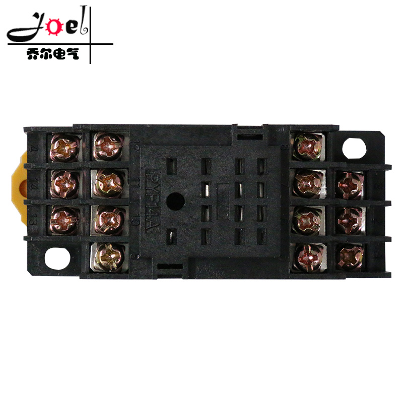 HH54P底座 14脚电磁继电器底座PYF14A PYF14A-E通用底座H3Y/MY4_虎窝淘
