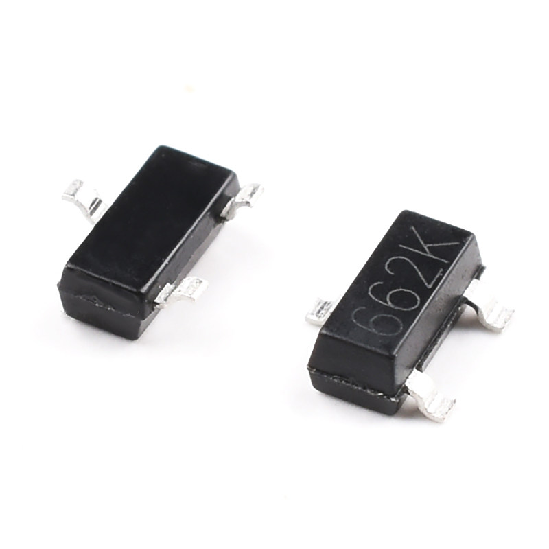 稳压芯片 IC贴片 XC6206P332MR丝印662K 3.3V SOT-23（20只）_虎窝淘