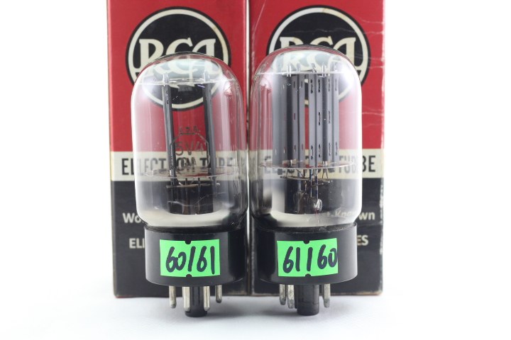 一批全新原盒RCA 5V4GA\5U4P\5Z4P带侧身方/方环灰屏5v4电子管_虎窝淘