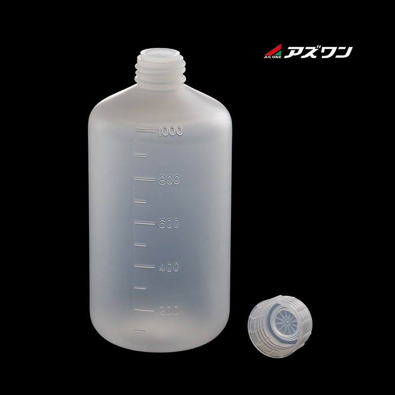 ASONE进口PP小口塑料瓶试剂瓶1000ml刻度窄口半透明包装瓶亚速旺_虎窝淘