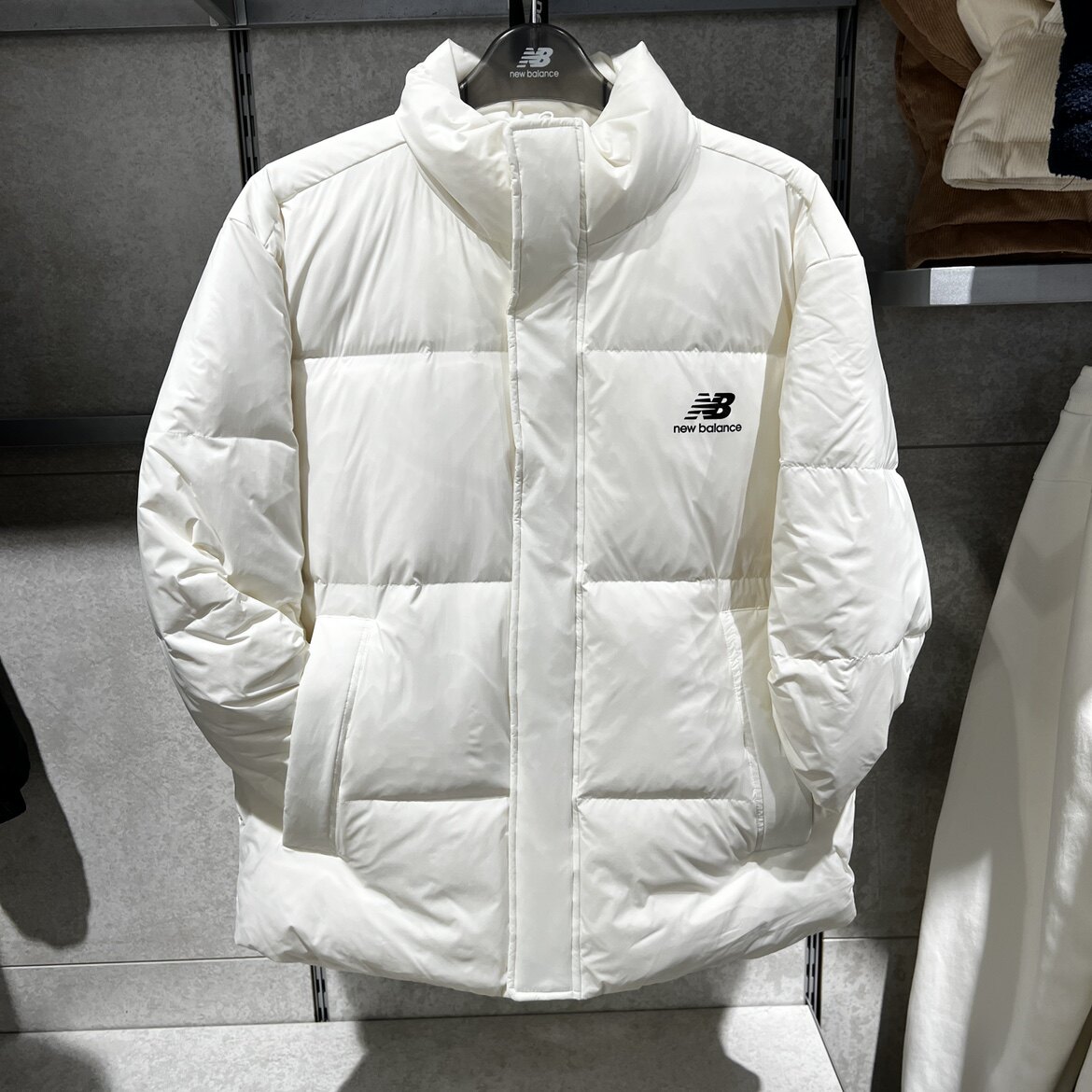NEW BALANCE NB 22秋冬男女韩版休闲运动羽绒服保暖外套AMJ24359_虎窝淘