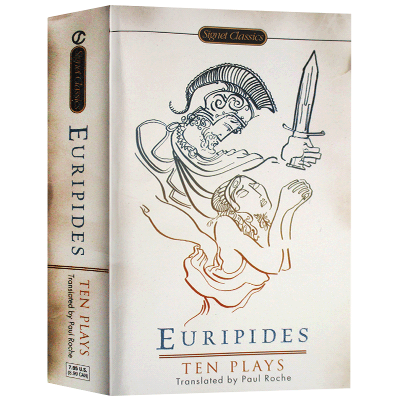 欧里庇得斯戏剧十部 Ten Plays Euripides Signet Classics英文原版名著文学小说进口文学书籍_虎窝淘