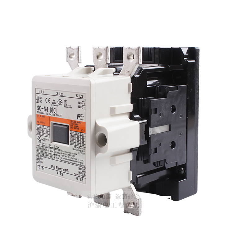 正品日立电梯SC-N4 AC110V AC220V富士接触器SC-N4/SE(80) DC48V_虎窝淘