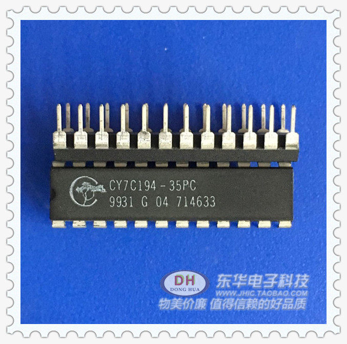 CY7C194-35PC DIP24 64K×4静态RAM单片机芯片集成电路存储现货_虎窝淘